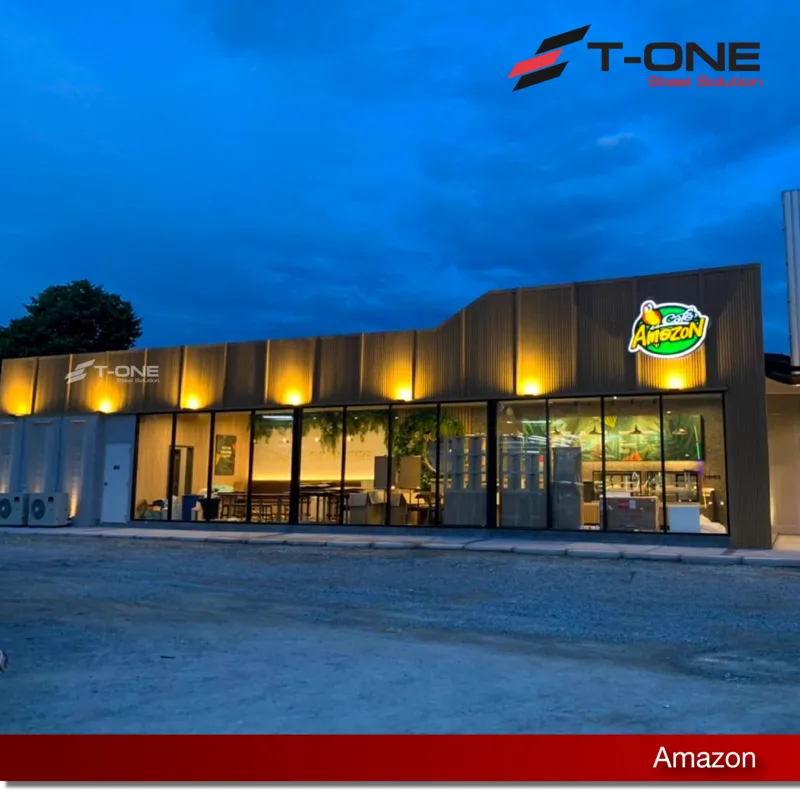 T-One Steel Solution | ผู้ผลิตและจำหน่ายหลังคาเมทัลชีท หลังคาเหล็กคุณภาพสูง